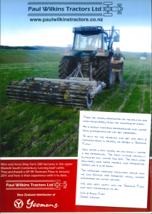 Yeoman Subsoiler – Paul Wilkins Tractors Ltd